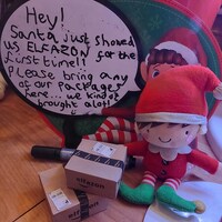 Christmas Elf Sized Elfazon Boxes amazon Elf Prop Idea Digital Download ...