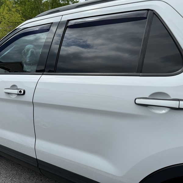 Full Set of Custom Black OR Chrome Door Handle Overlays / Covers for ...