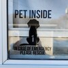 Emergency Pet Rescue Window Sticker Pets Inside Rescue Decal for Dog ...
