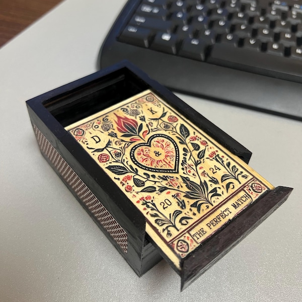 Wooden Matchbox, Large Matchbox, Undesigned Matchbox, Multi-purpose ...