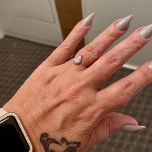 Sterling Silver Floating Ring Invisible Ring Unique Rings - Etsy