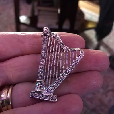 Harmonica Musical Instrument Pin Badge - Etsy