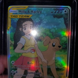 Custom Holo Pokemon Cards | Etsy