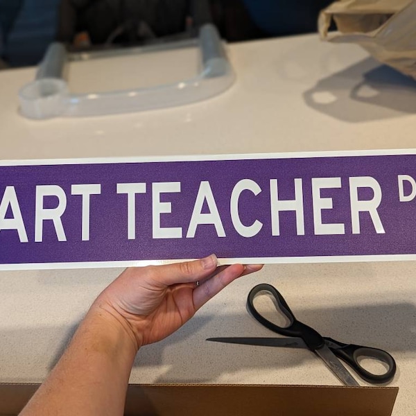 Art Teacher, Art Teacher Gift, Art Teacher Sign, Art Teacher Decor ...