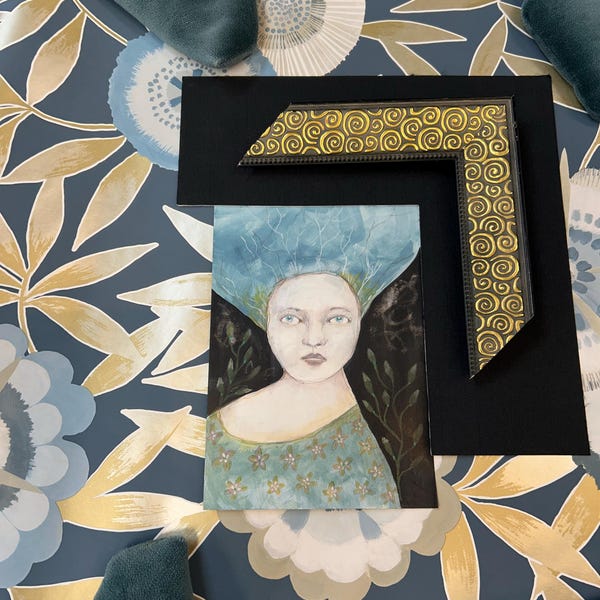 The Angel, Found Poem, Cut and Paste, Original Conceptual Art, Art on Paper, Unique Gift, Poetry ...