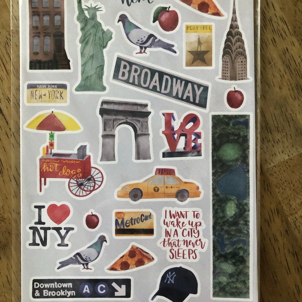 New Orleans Sticker Set -- NOLA Planner Stickers -- Travel Journal ...