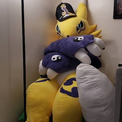 Renamon Custom Made Plush 79 - Etsy