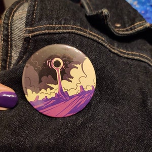 Ace Scape Discreet Pride Pin series 2 - Etsy