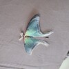 Silk Luna Moth Extra Large Lapel Pin Brooch 3d Three-layered - Etsy