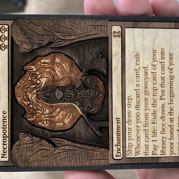 Custom Wooden Proxies/orica Cards - Etsy