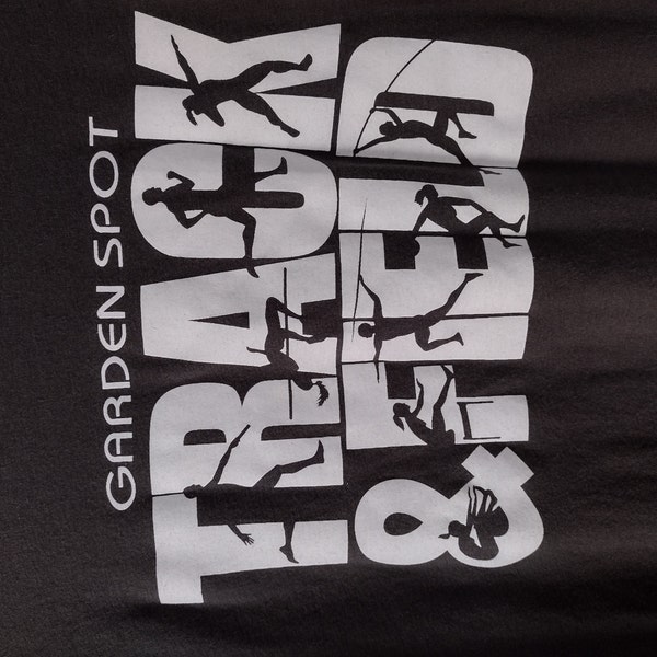 Sports Clipart: Black "track and Field" With Cutouts of Coed Male ...