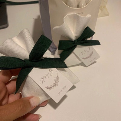 Custom Favor Bag Personalized Thank You Gift Custom Name and - Etsy