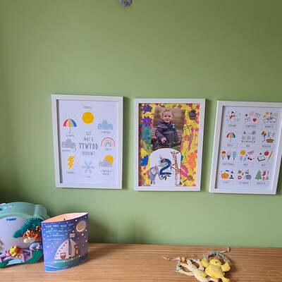 WELSH Weather Chart Print Welsh Nursery Wall Art - Etsy