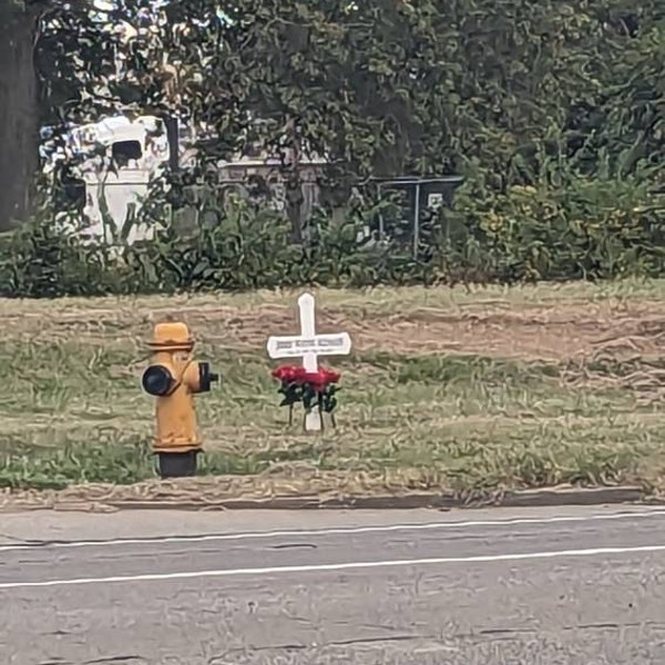 The Stellar Roadside Memorial Cross - Etsy