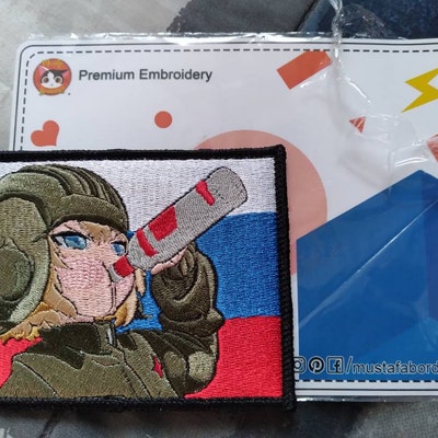 Anime Character Embroidered Patch Waifu Katyusha - Etsy