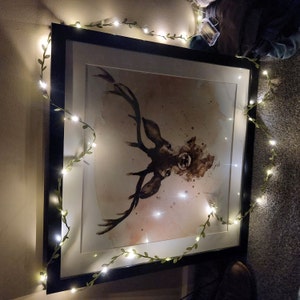 Green Leaf Fairy Lights Boho Bedroom Decor Rustic Wedding Table Decor ...