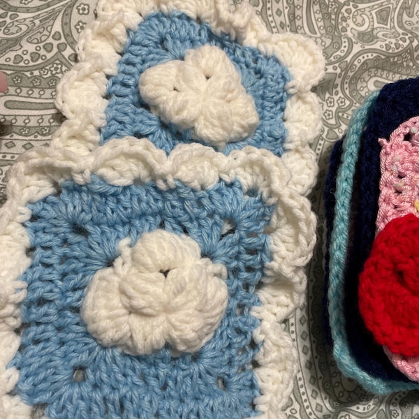 Cloud Granny Square Crochet Pattern (PDF Download) - Etsy