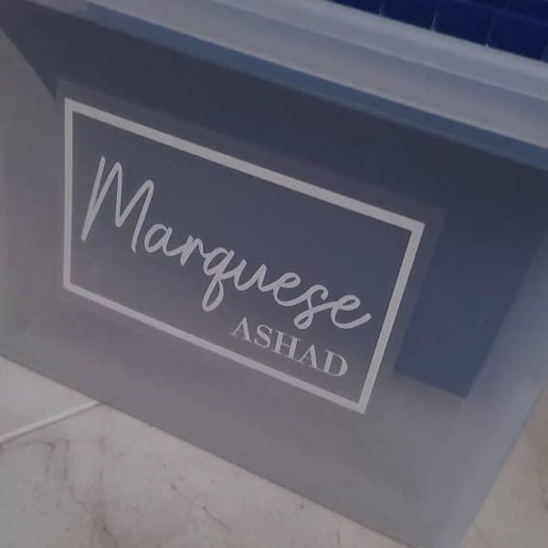 Milestone Tote Labels - Milestone Tote Name Decal and Folder Labels DIY ...