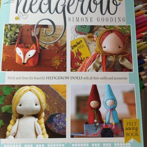 PDF Pattern 'apple Strudel' Felt Shrew Softie With Apple Mini Quilt and ...