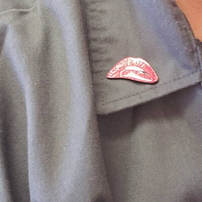 Science Fiction Double Feature Ticket Soft Enamel Pin Red Lapel Brooch ...