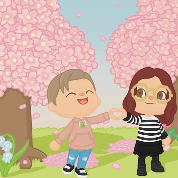 Personalized Animal Crossing Character Portrait From Photo | Digital or ...