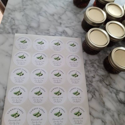 Fig Labels Fig Canning Jar Labels Canning Labels for Mason - Etsy