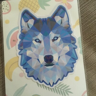 Wolf Sticker - Etsy