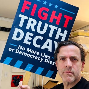 Fight Truth Decay PRINTABLE Protest Poster | No More Lies, Anti Trump ...