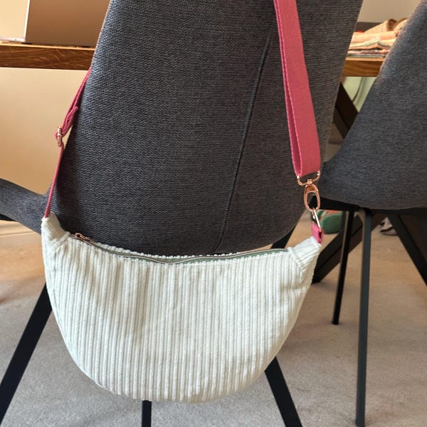 Crescent Bag PDF Sewing Pattern, Shoulder Bag, Easy Bag Pattern, 4 ...