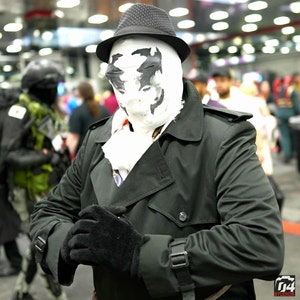 Rorschach Mask With REAL Moving Inkblots - Etsy