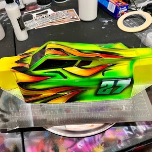 Airbrush Script Name Design - Etsy