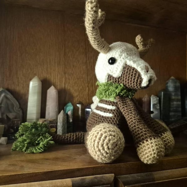 CROCHET PATTERN for Little Cryptid Amigurumi, Cute Monster Pattern ...
