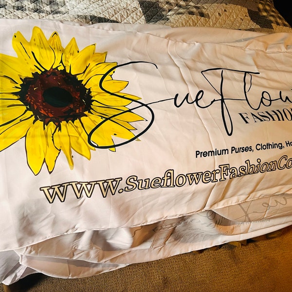 Full Color Trade Show Polyester Custom Tablecloth for Event, Craft Fair ...