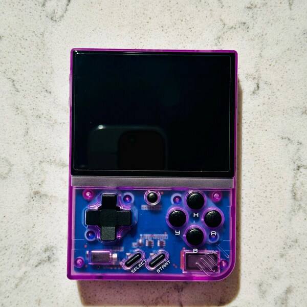 Anbernic RG35XX SP Black NES Mod Buttons and Sticker device Not ...