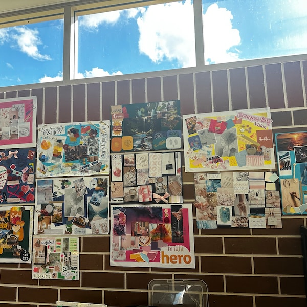 2025 Vision Board Kit With Printable Words, Quotes, Images, Frames ...