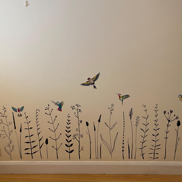 Robin Wall Decal, Robin Wall Sticker, Robin Wall Stickers, Robin Wall ...