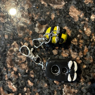Handmade Suitcase Keychain L Custom Suitcase Keychain L Black Suitcase ...