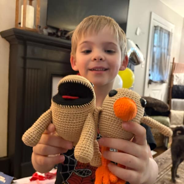 Crochet Oddsock Little Big Planet 3 Figurine Sackboy Figure Birthday ...