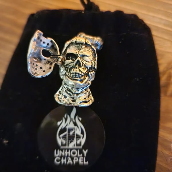 JASON Goes to HELL! 925 Sterling Silver Pendant Necklace - Etsy