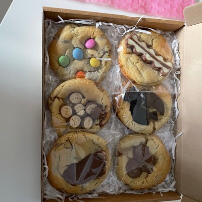 CHUNKY COOKIE Gift Box Mixed Box Letterbox Cookies - Etsy UK