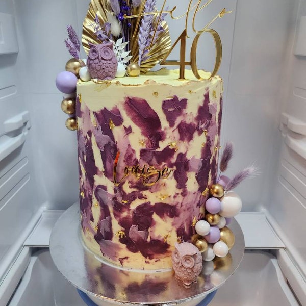 Acrylic Name Cake Topper Name Cake Charm Personalised Acrylic Cake ...