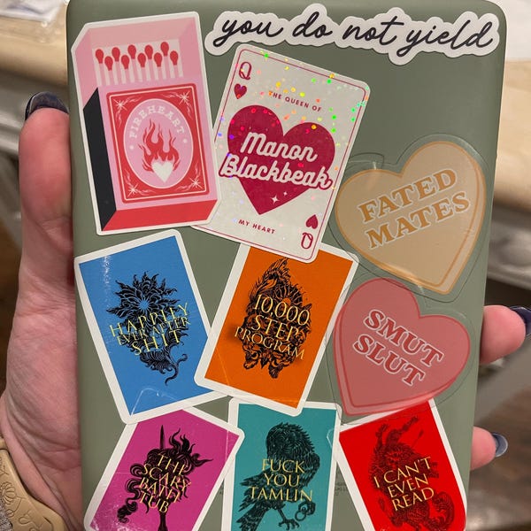 Fireheart Matchbox Throne of Glass Kindle Sticker, TOG Sticker ...