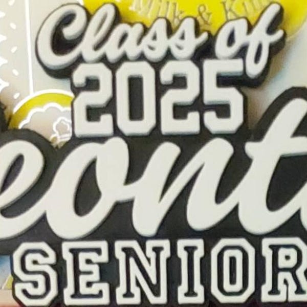 Class of 2025 Graduation Personalized Cake Topper. Great Addition to ...