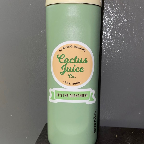 Cactus Juice Sticker - Avatar the Last Airbender - Etsy