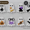 Cute Ghosts Bundle SVG, Halloween Svg, Ghost Bundle Svg, Halloween ...