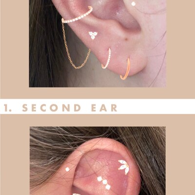 Ear Styling, Curated Ear, Ear Curation, Piercing Styling Design ...