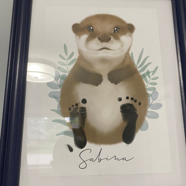 PDF FILE Babys First Footprint Lion Cub Print, Footprint Art ...