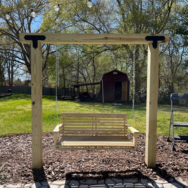 Swing Plan/diy Swing Plan/patio Swing Plan/porch Swing Plan/backyard ...