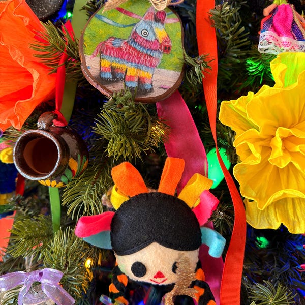 Mexican Ornaments, Felt Ornaments, Frida, Piñata, Lele, Nopal, Mexican ...