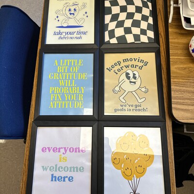 Classroom Art Decor-digital Download-wall Print-retro-downloadable ...